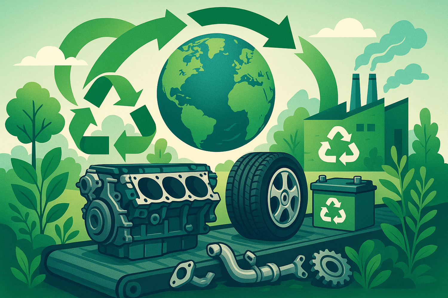 Why Recycling Car Parts Helps the Environment – Partsworth